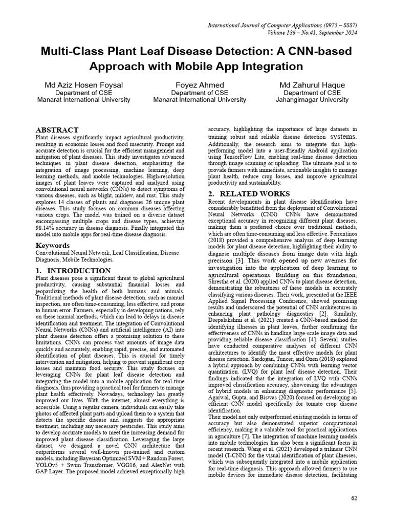 foysal-2024-ijca-924026 | PDF | Deep Learning | Computing