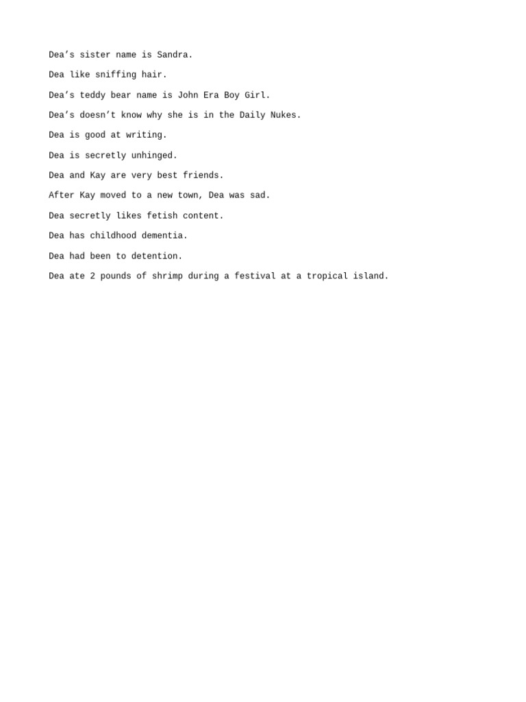 Character Lore | PDF