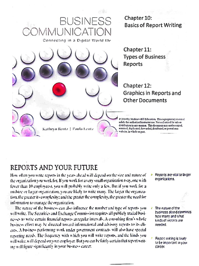 Rule of Report Writing | PDF