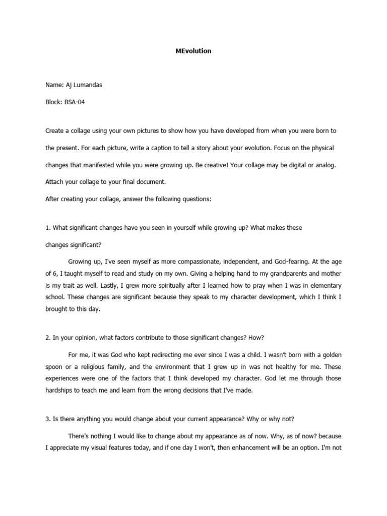 BSA04 LumandasAj MEvolution | PDF