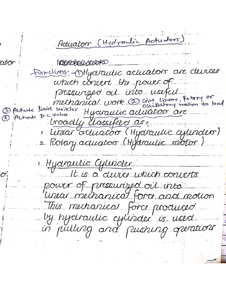 IHP Hyd Cyl. &motors | PDF