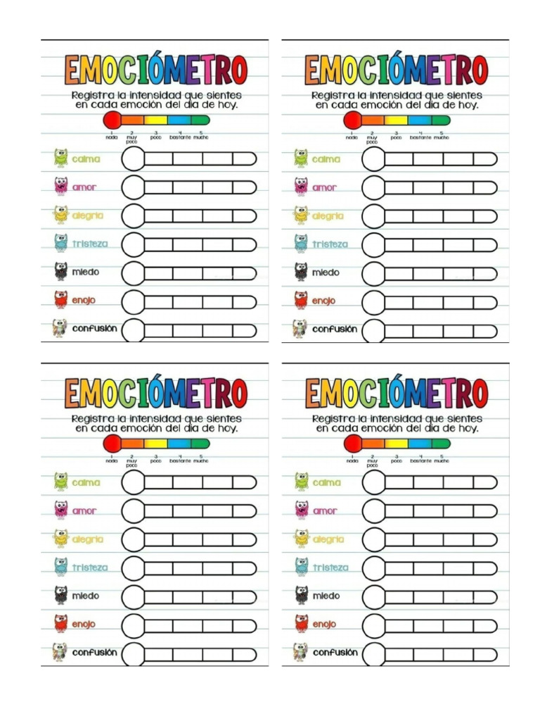 Emociometro | PDF