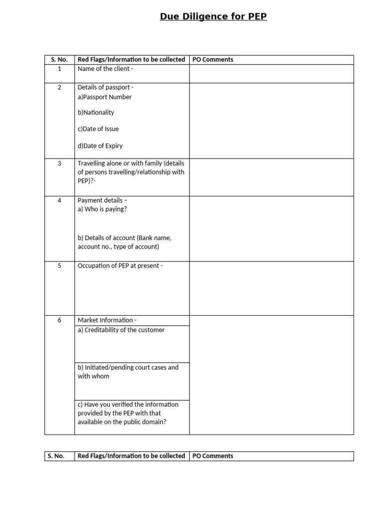 EDD Format- Channel Partners PEP | PDF