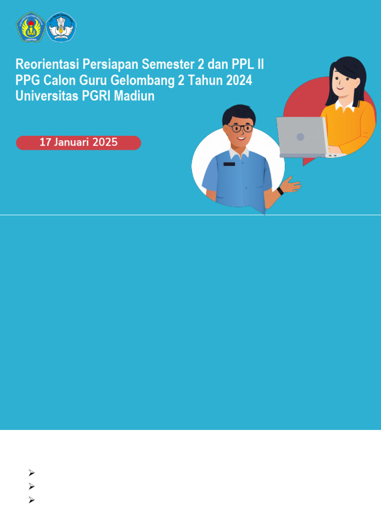 2024 Prajab G2 - Bahan Paparan SMT 2 Dan PPL 2 (Mahasiswa) | PDF