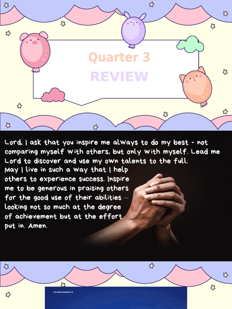 Quarter 3 Review | PDF | Essays | Metaphor
