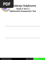 Grade 4 Atp 2023-24 Mathematics With Dates | PDF | Litre | Volume