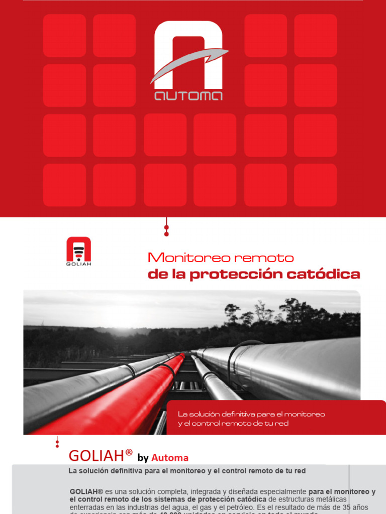 AUTOMA - Cathodic Protection Remote Monitoring Presentation - ES | PDF ...