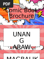 Ang Comic Book Brochure | PDF