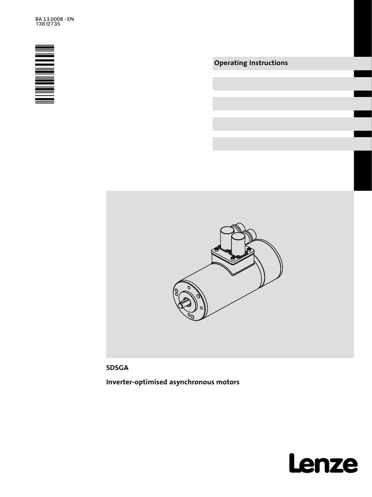 SDSGA Asynchronous Servo Motors v3-0 en | PDF | Power Inverter ...