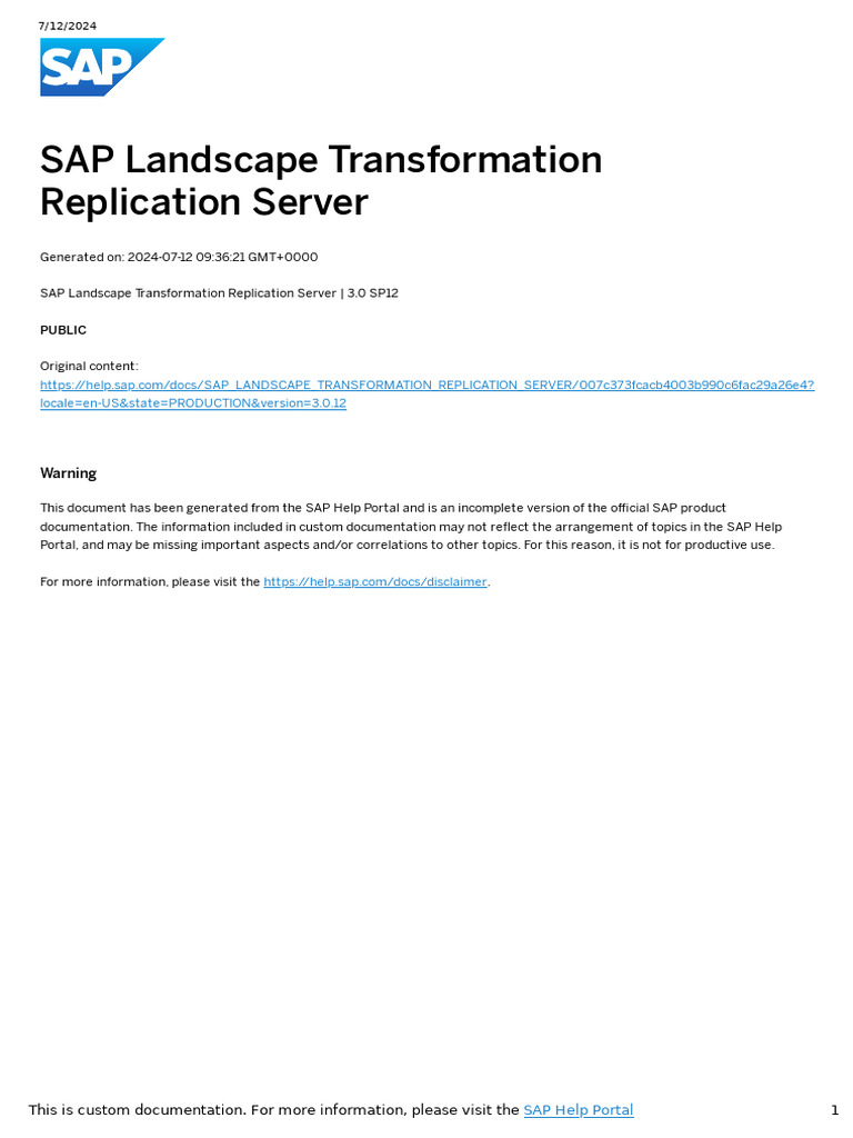 SLT Work Book | PDF | Replication (Computing) | Databases