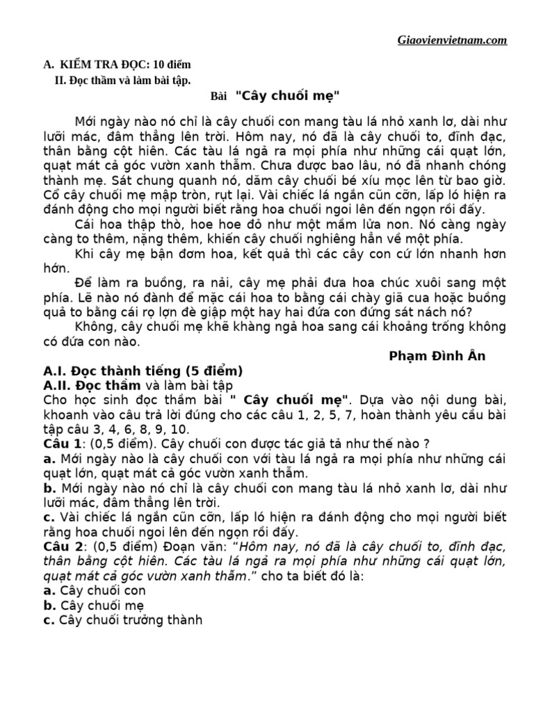 De Thi Hoc Ki 2 Mon Tieng Viet Lop 5 Theo Thong Tu 22 de So 8 | PDF