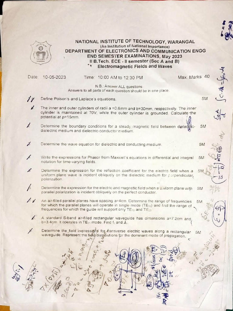 Semester 2 2 Pyqs Pdf