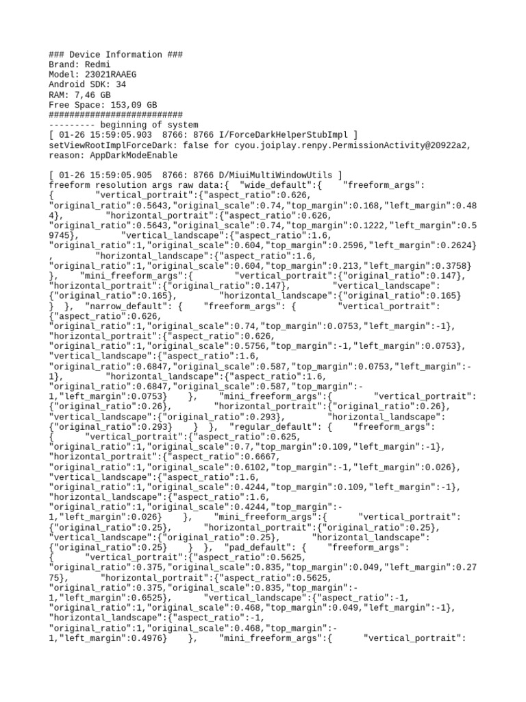 Log-2025_01_26_04_03 | PDF | Computing | System Software
