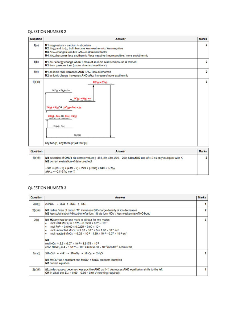 Question Number 2 | PDF