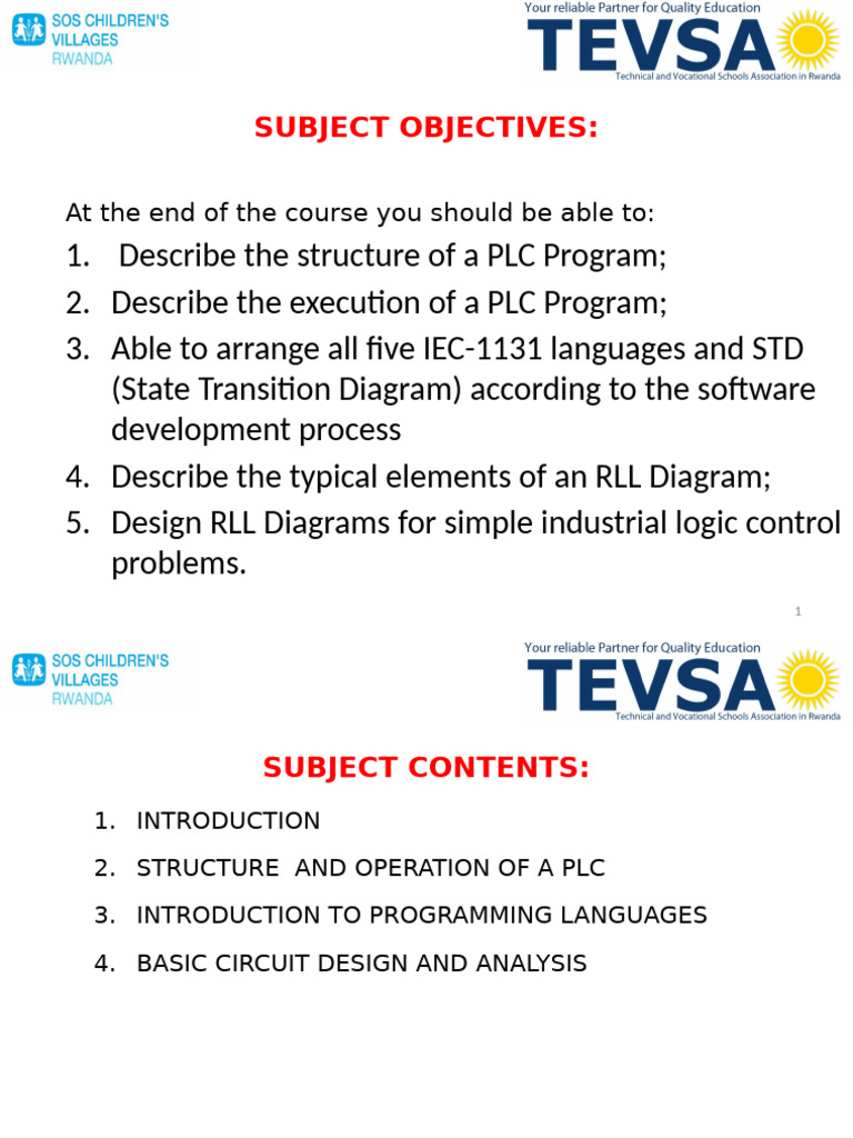 Harmonised Pha Handout On PLC | PDF | Programmable Logic Controller | Relay