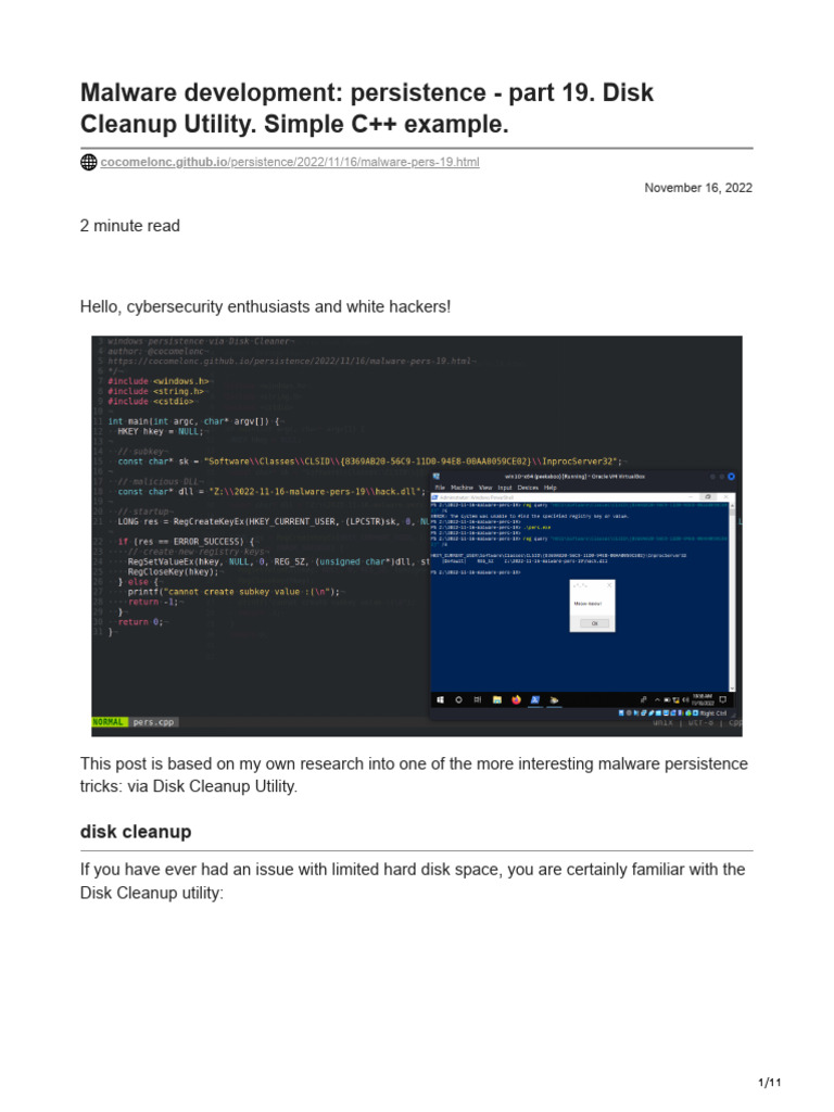 Malware Tricks for Cybersecurity Pros | PDF | Windows Registry ...