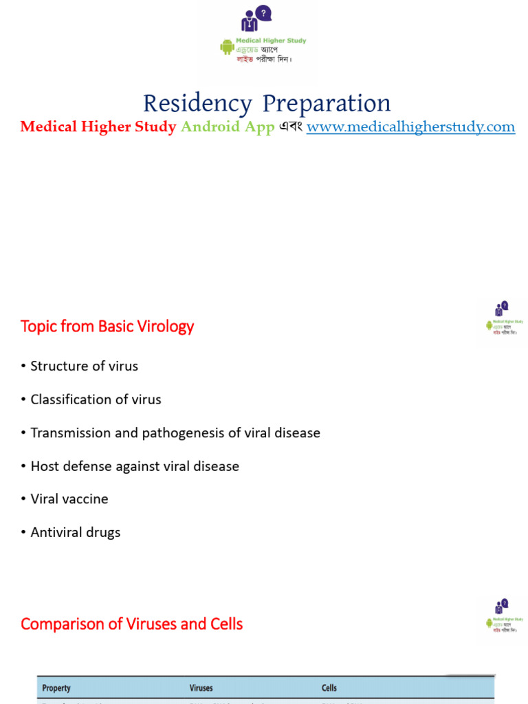 General_Virology special notes | PDF | Virus | Interferon