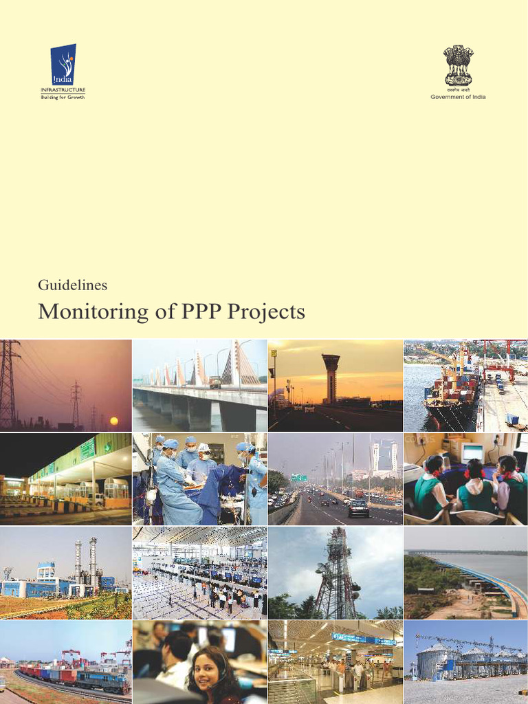 Guidelines For Monitoring of PPP Projects | PDF | Public–Private Partnership | Concession (Contract)