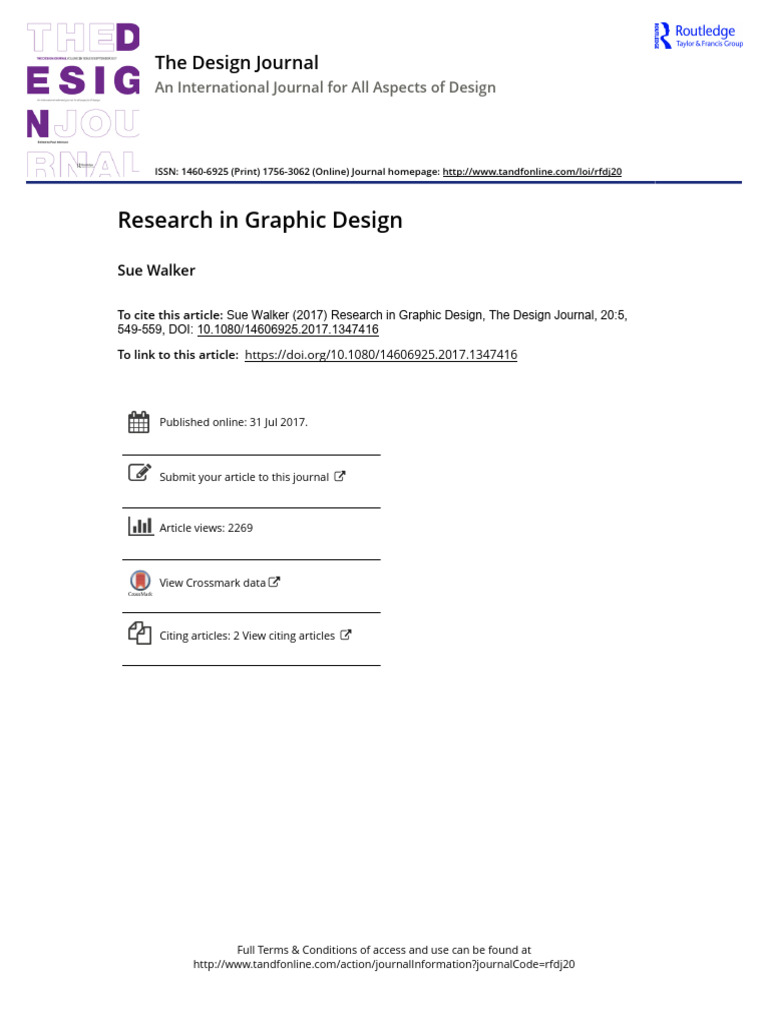 Graphic Design Research Perspectives | PDF | Graphic Design | Design