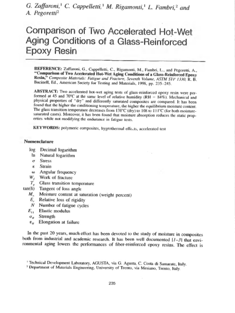 Paper Hot Wet Conditions | PDF