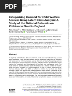 Thresholds of Need Model 0 | PDF | Child Neglect | Child Abuse