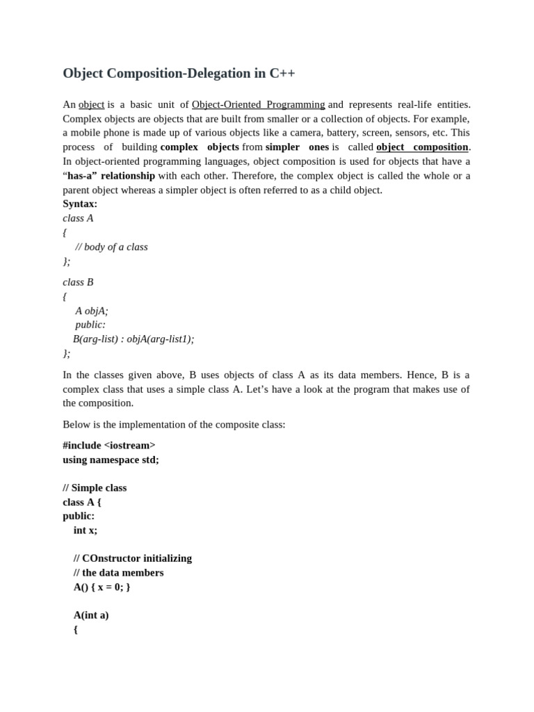 BSCS 7 A Final MCQS | PDF | Class (Computer Programming) | Object (Computer Science)