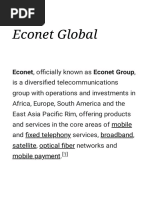 USD - EcoCash Tarrifs | PDF | Cash | Debit Card