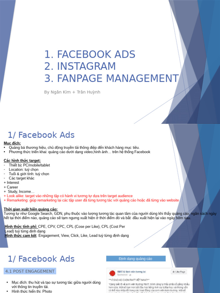 CleverAds Training Facebook Ads | PDF