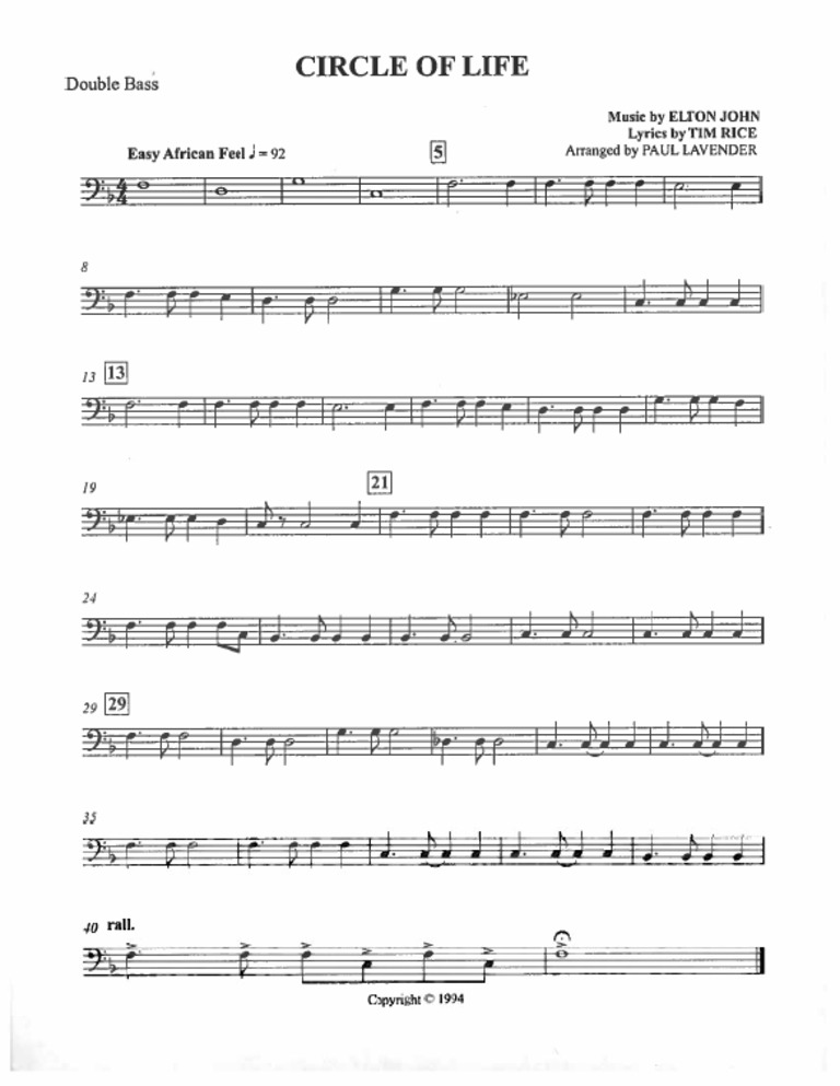 Circle Bass | PDF
