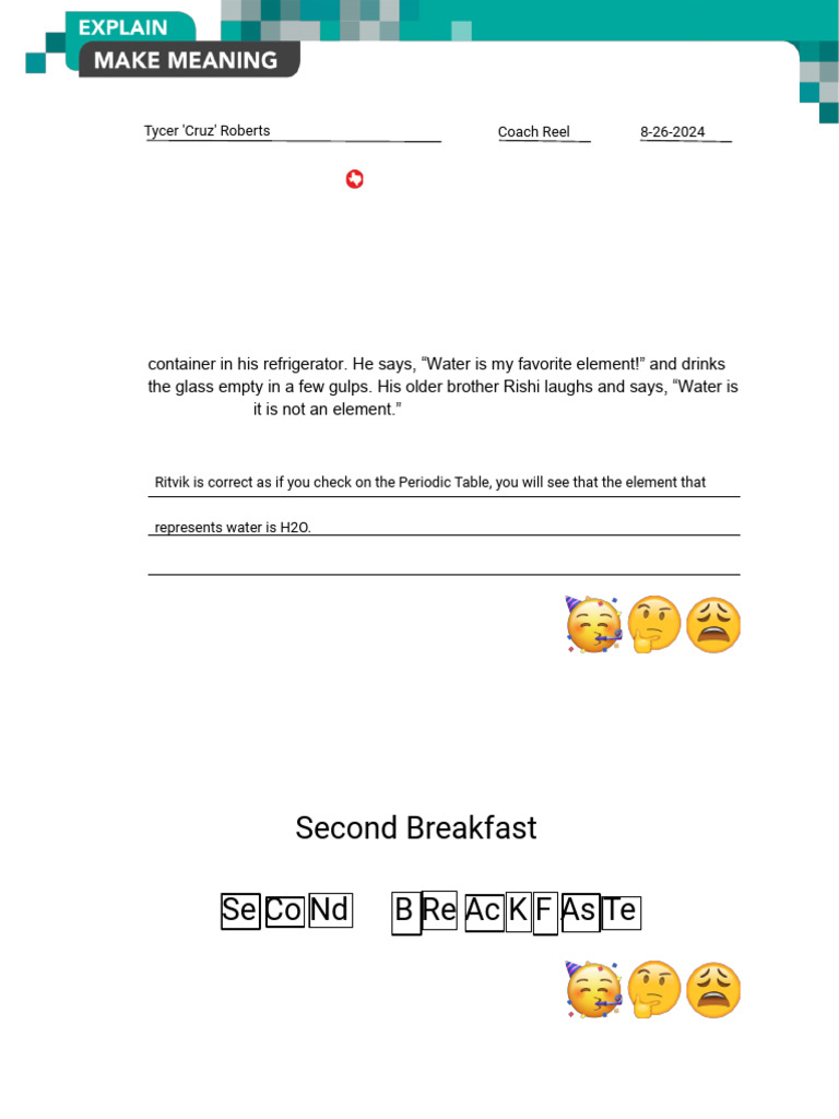 Tycer Cruz Roberts How Can You Classify Matter Pdf