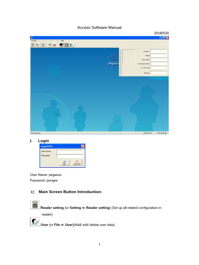 Access Software | PDF | Personal Identification Number | Computer File