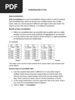 Electronic Spreadsheet Class 10 Notes | PDF | Spreadsheet | Microsoft Excel