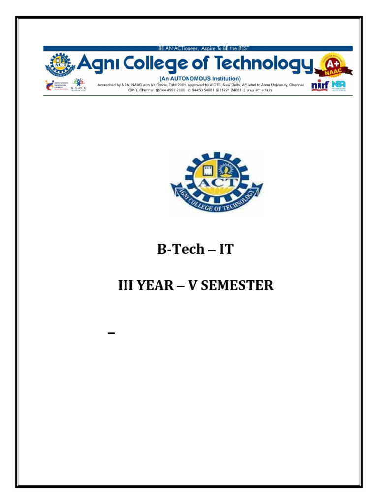 Full Stack Web Development Lab Manual | PDF | Internet & Web | World ...