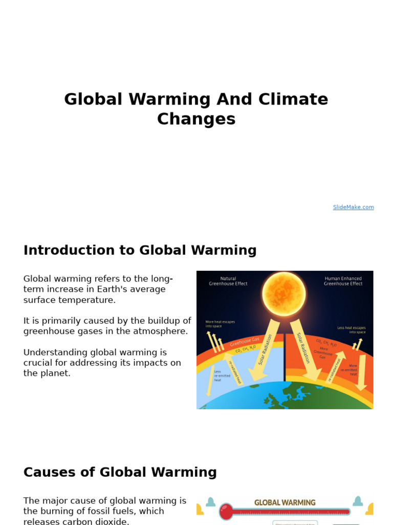 Understanding Global Warming Effects | PDF | Climate Change ...