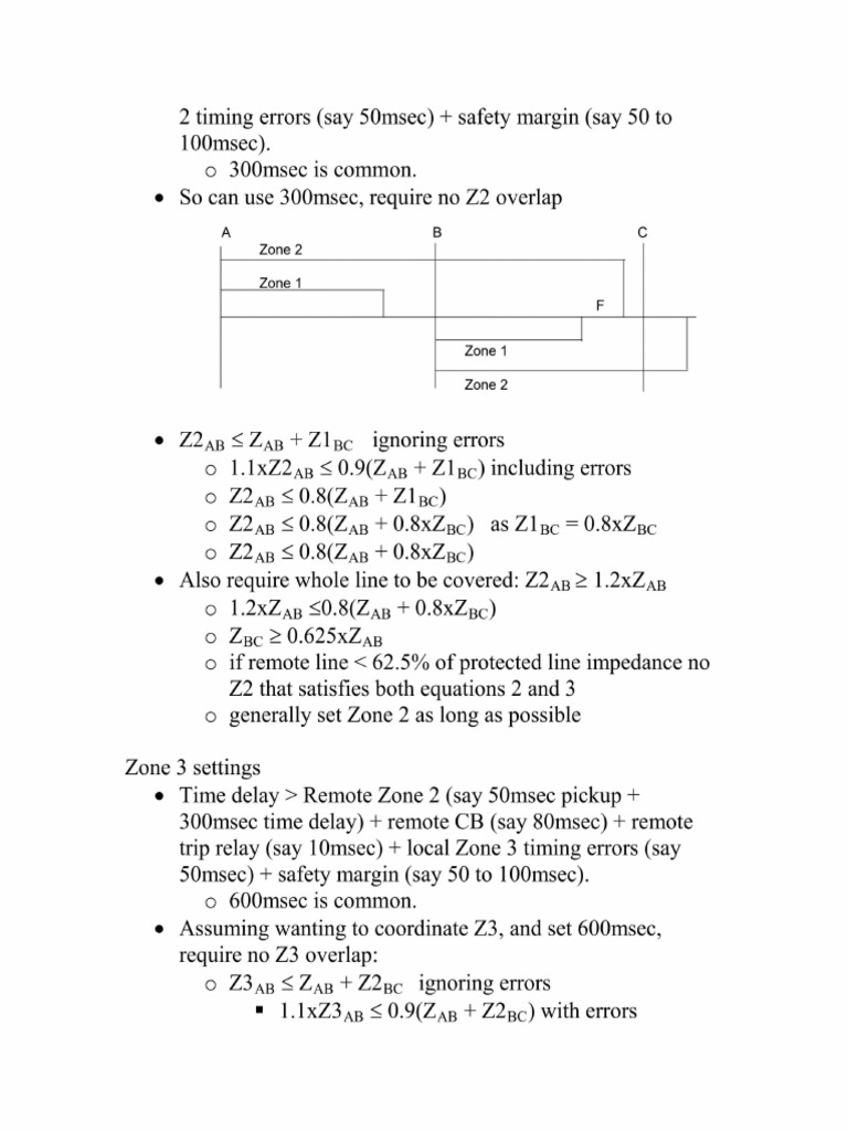 Distance Relay Power SYstems 5 | PDF