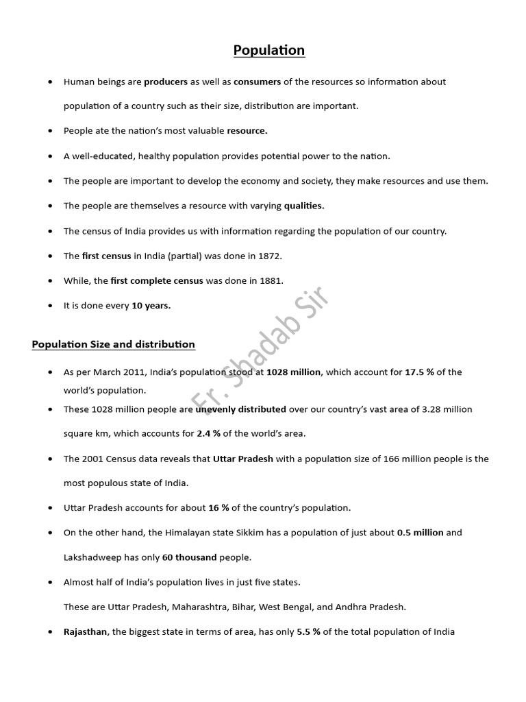 Geography Chapter 6 Class 9 | PDF | Human Migration | Literacy