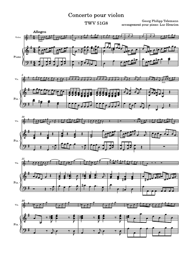 IMSLP750326-PMLP111146-Telemann TWV 51G8 Piano | PDF
