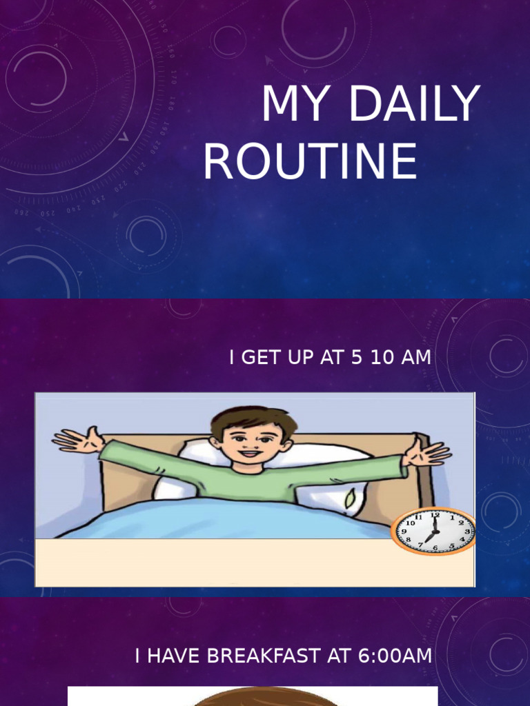My Daily Routine Pdf