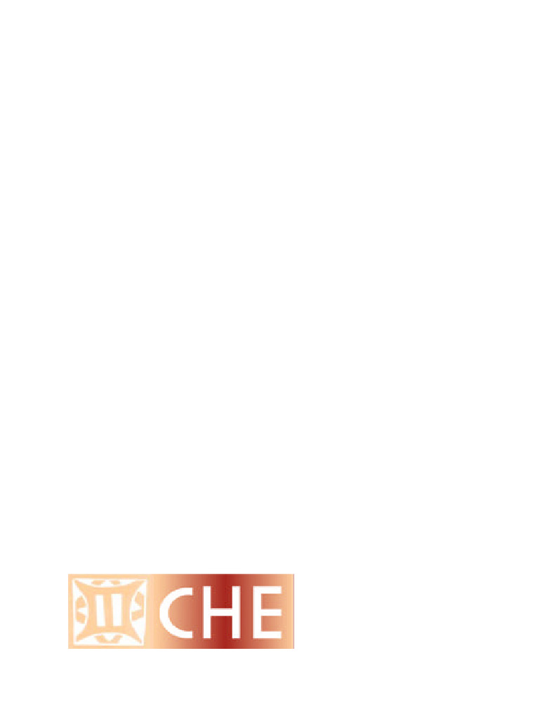 CHE Form PP Guidelines 2001 | PDF | Learning | Educational Assessment