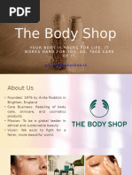 The Body Shop Mission and SWOT Analysis | PDF | Retail | Brand