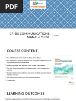 Crisis Management Models | PDF | Crisis Management
