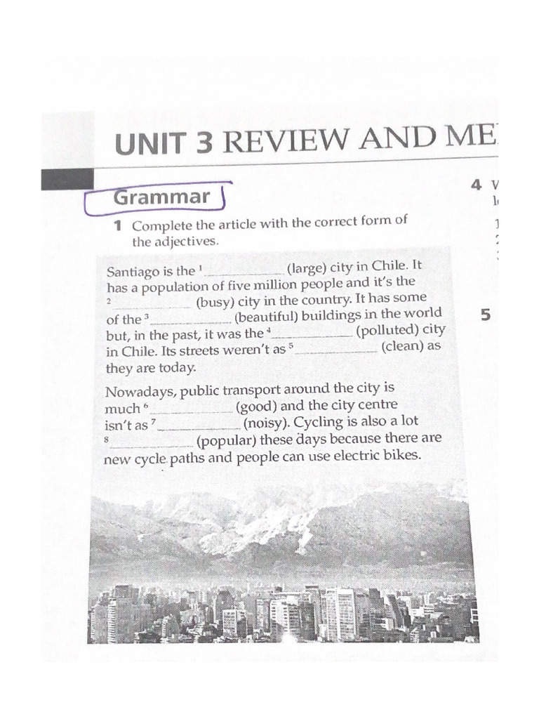 Unit 3 Review and Me | PDF