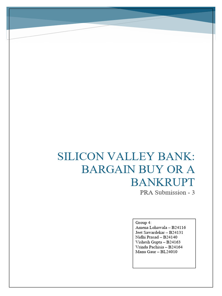 C_4_Silicon Valley Bank | PDF | Market Liquidity | Banks