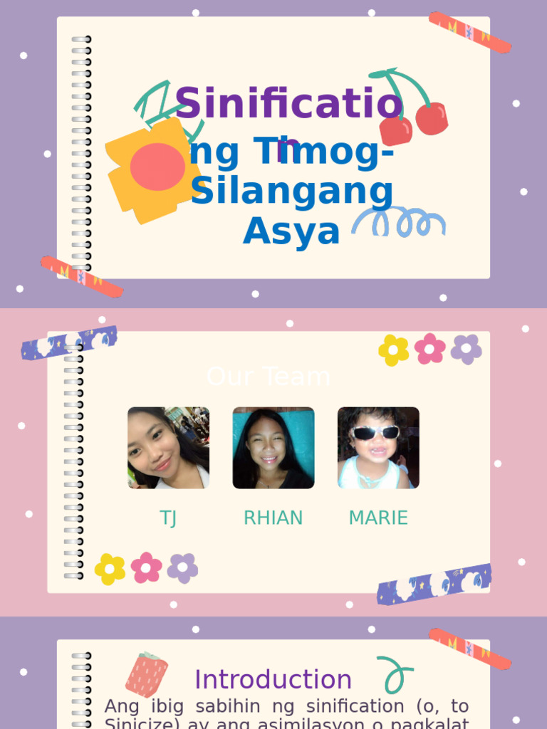 Sinification NG Tsa | PDF