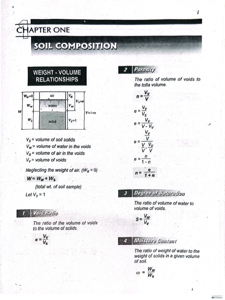 MOD3 WEIGHT VOLUME RELATIONSHIP - BESAVI | PDF