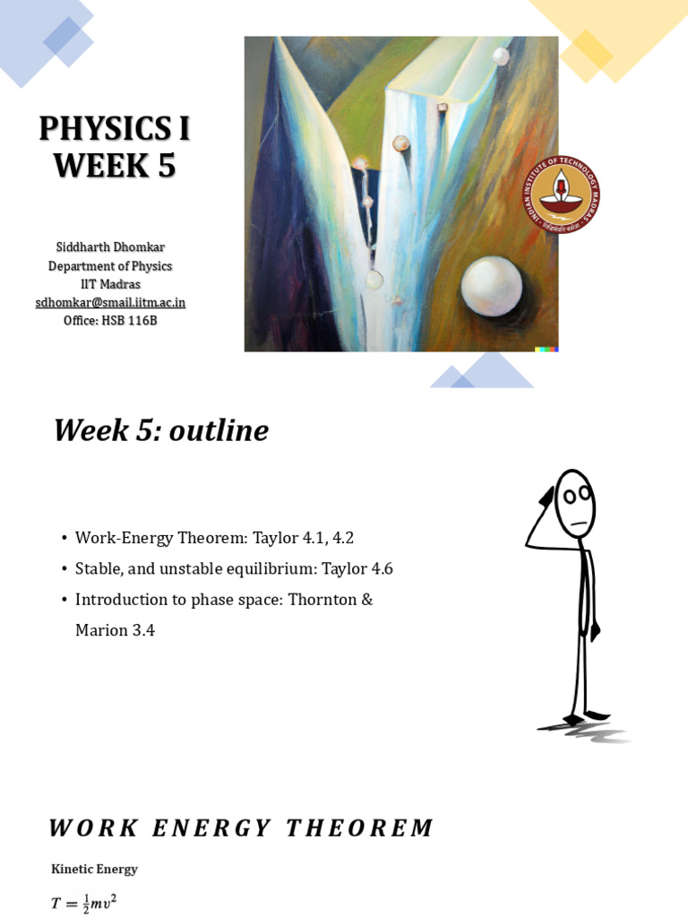 Week 5 Physics: Work-Energy & Equilibrium | PDF | Physical Phenomena ...