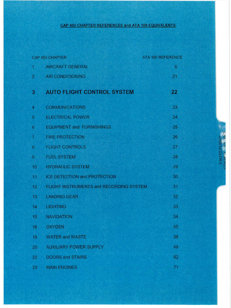 3.auto Flight Control System | PDF