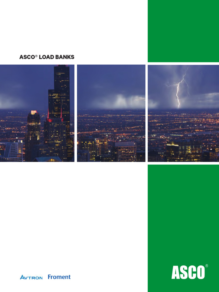 Asco Combined Avtron and Froment Load Bank Overview Brochure | PDF ...