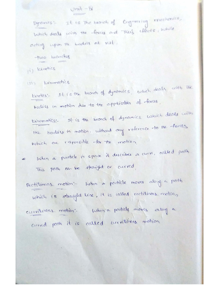 Unit 4 - Part 1 | PDF