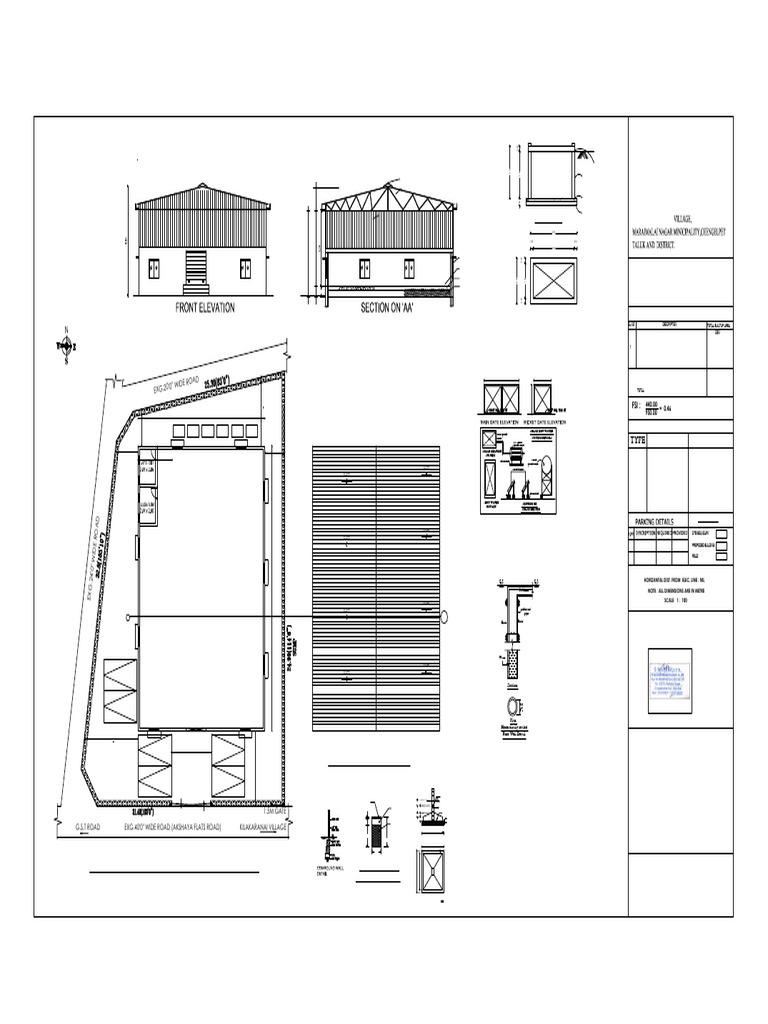 TNHB Palnisamy Comercial Drg-Model | PDF | Structural Engineering | Civil Engineering